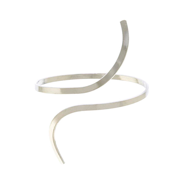 Simple Curved Arm Cuff – Jewelry Buzz Box
