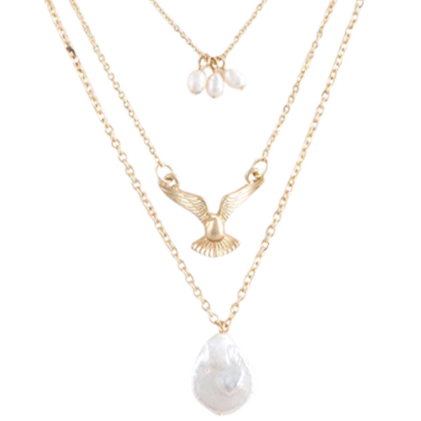 Free Falling Necklace and Earring Set – Jewelry Buzz Box