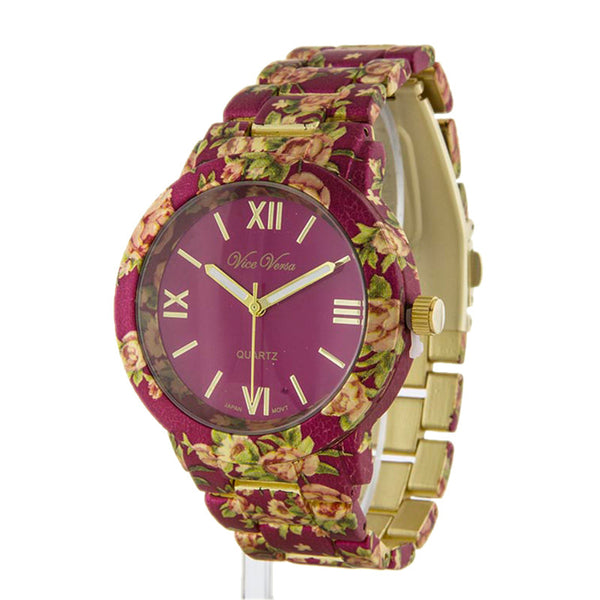 Fancy Floral Watch – Jewelry Buzz Box