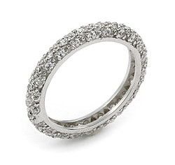Bling Eternity Ring – Jewelry Buzz Box